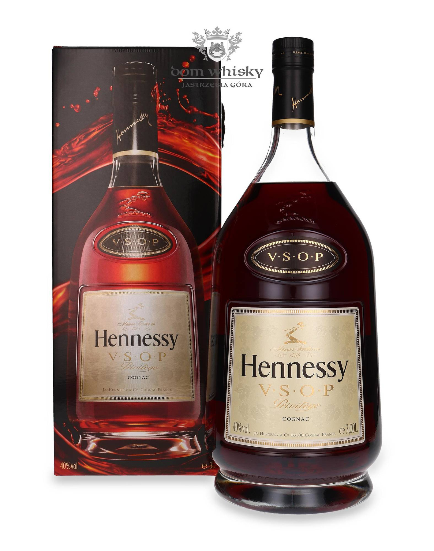 Cognac Hennessy V.S.O.P. Privilège 40% 3.0l - Large Capacity