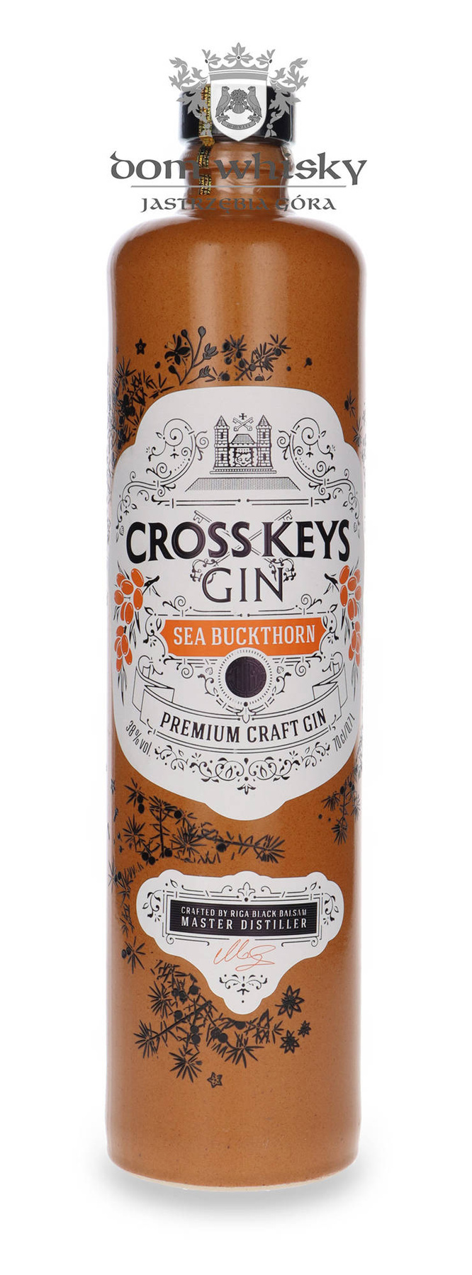 Cross Keys Sea Buckthorn Gin 38% Łotwa 0,7l | Premium Gin
