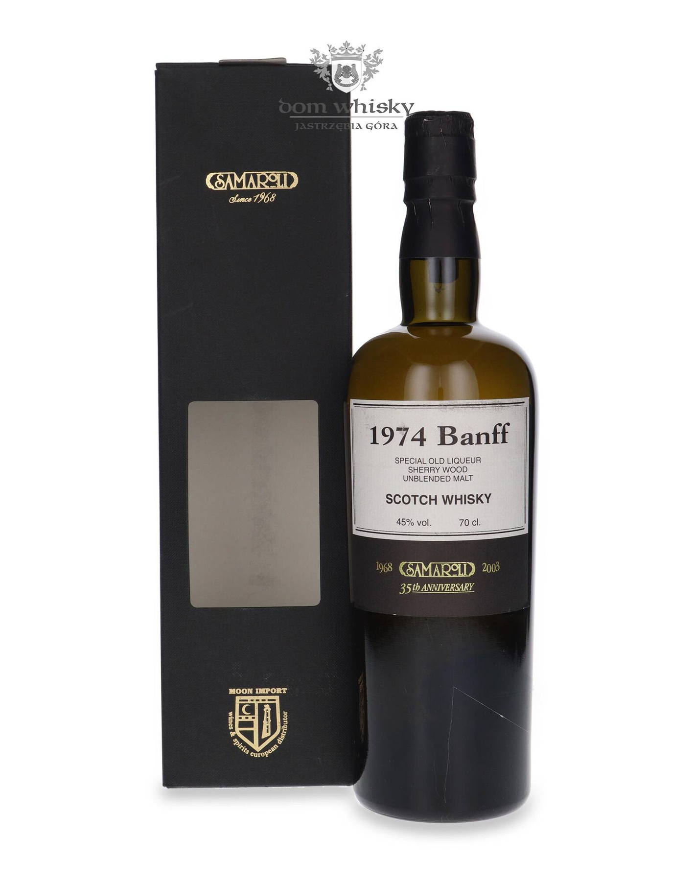 Banff 1974 Samaroli 35th Anniversary Single Malt 45% 0.7l