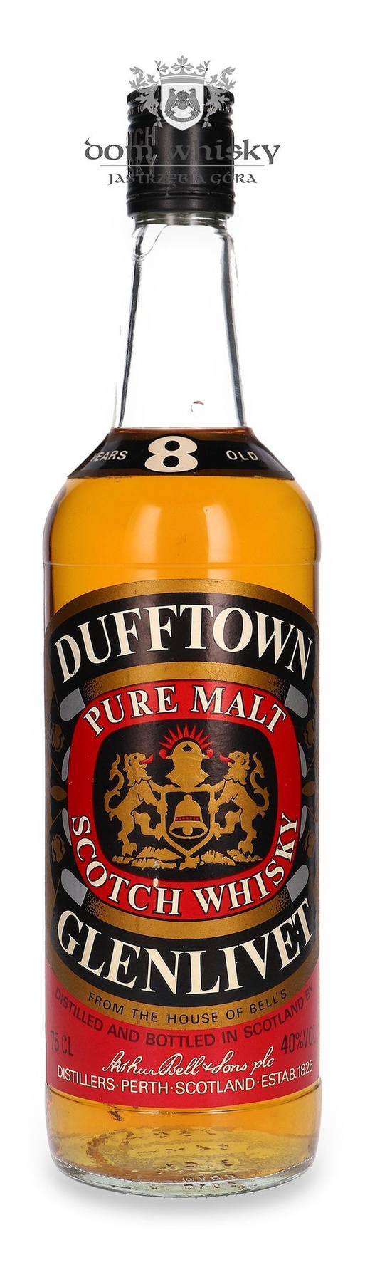 Dufftown-Glenlivet 8-Year Pure Malt 40% 0.75l (1980s)