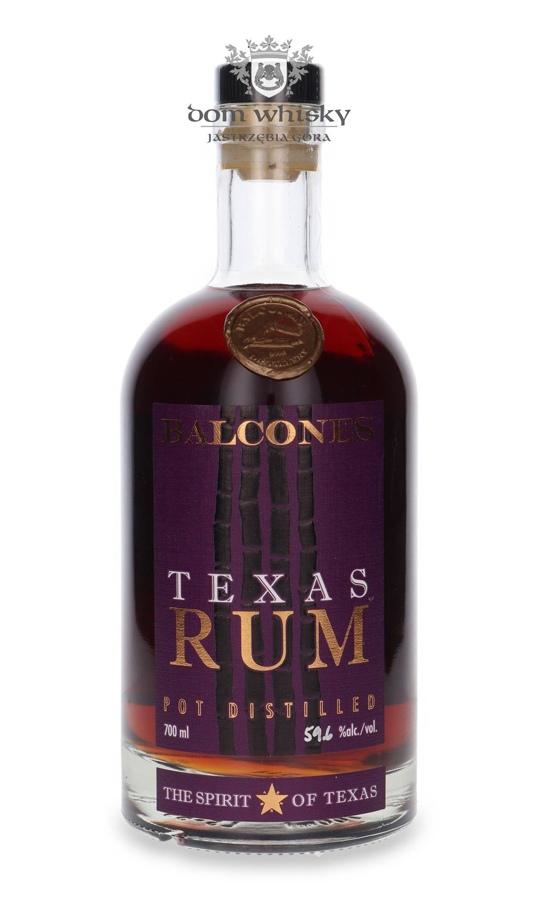 Balcones Texas Rum 59,6% 0,7l - Rum z USA | Dom Whisky