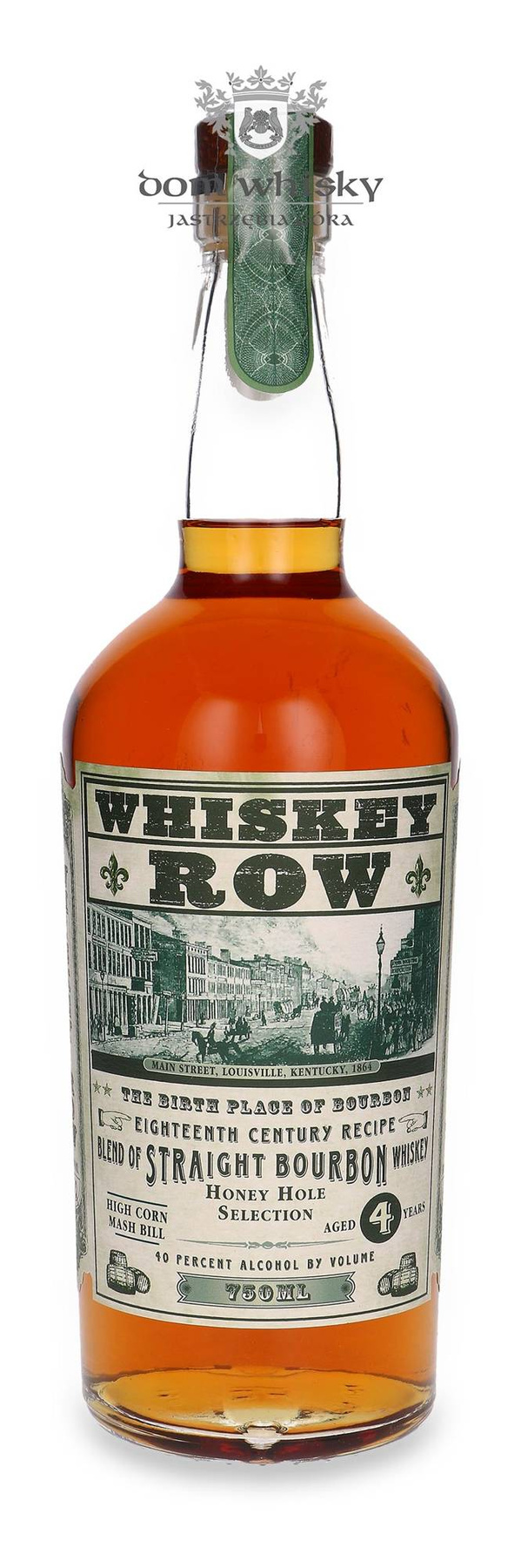 Whiskey Row 4 Year Old Bourbon 40% 0.75l USA Bourbon