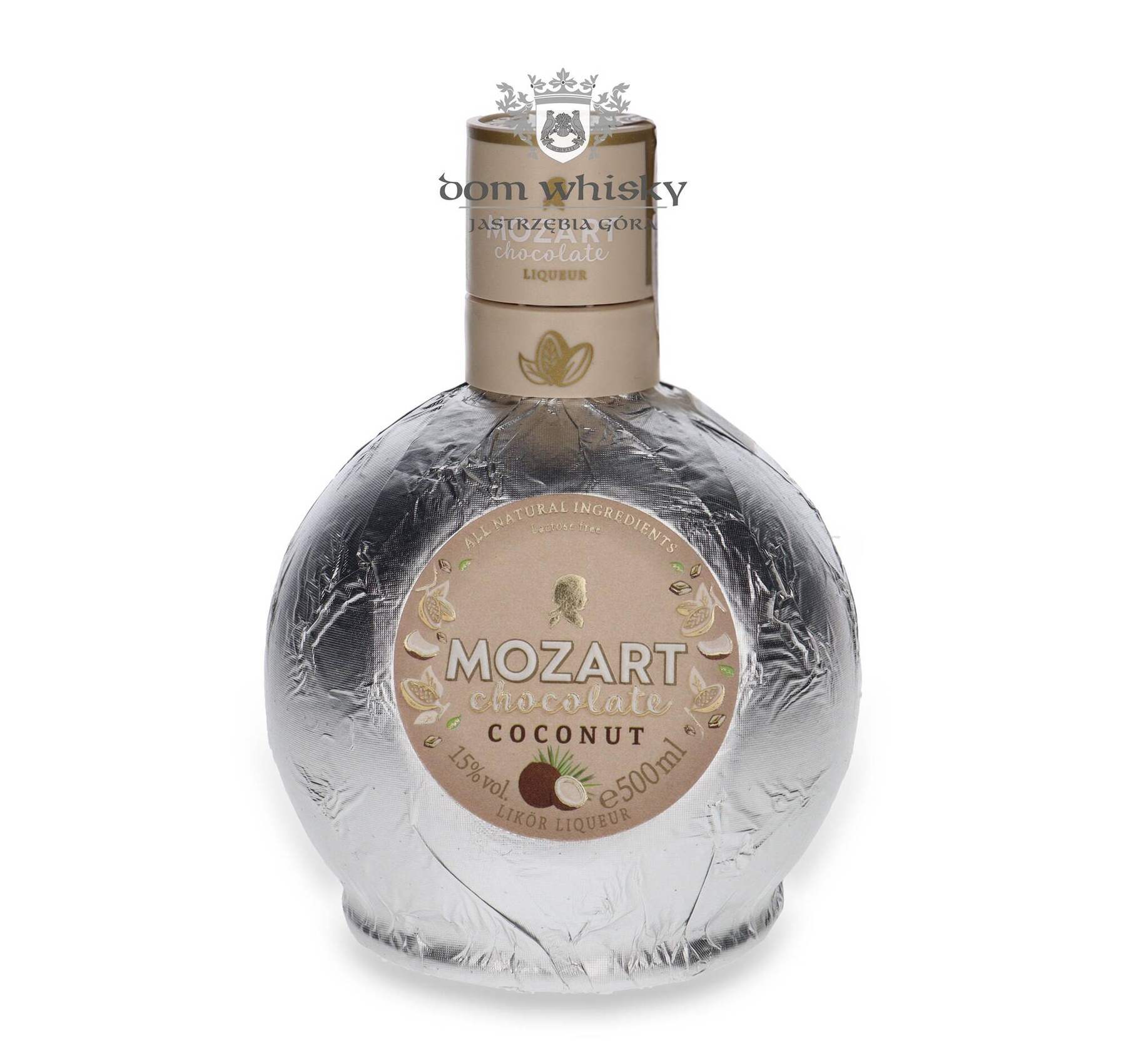 Mozart Cream Chocolate Coconut Likier 15% 0,5l