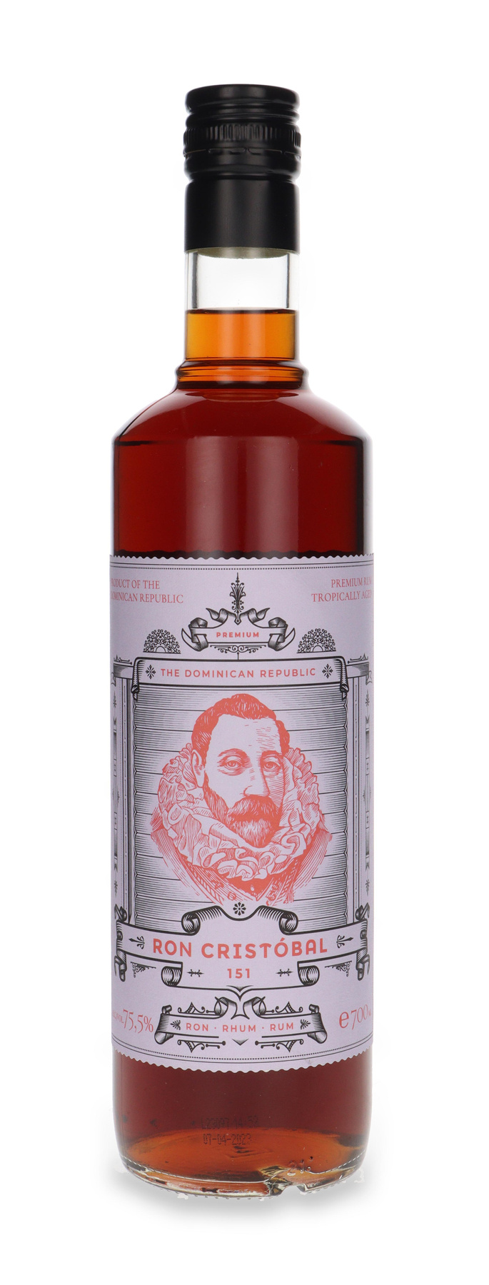 Ron Cristobal 151 Rum 75,5% 0,7l – Ekskluzywny Alkohol