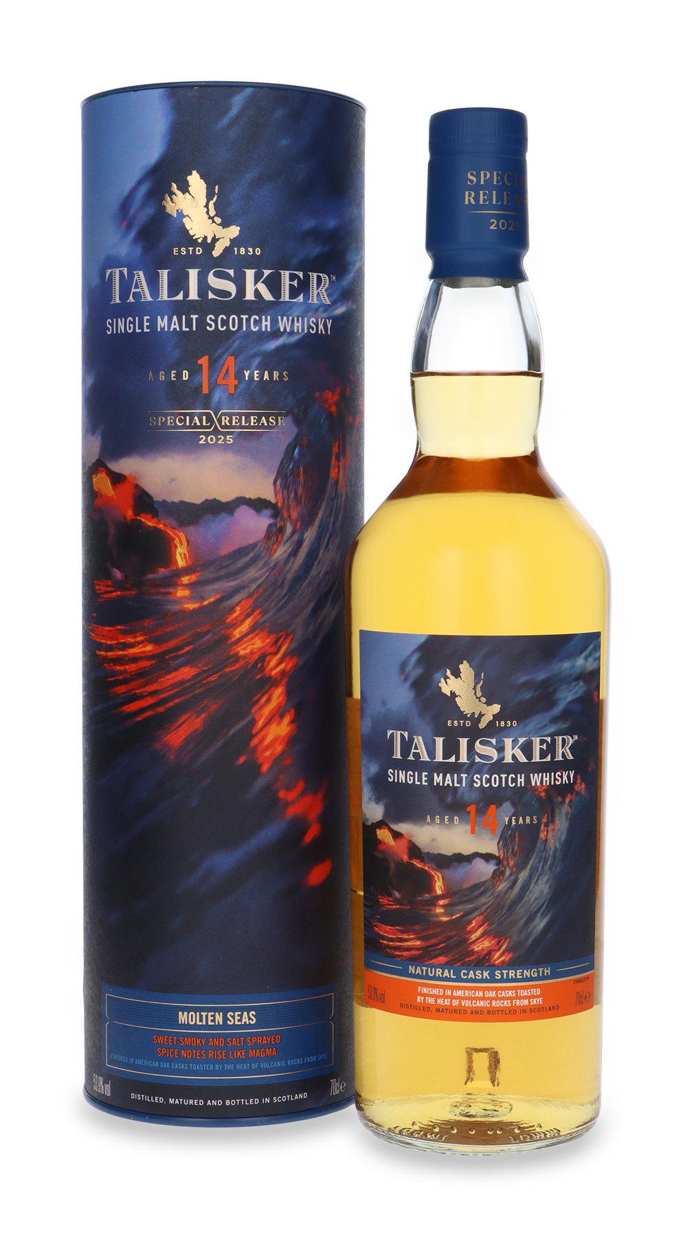 Talisker 14-letni, Molten Seas, 2025 Special Release/ 53,9%/ 0,7l | Dom ...