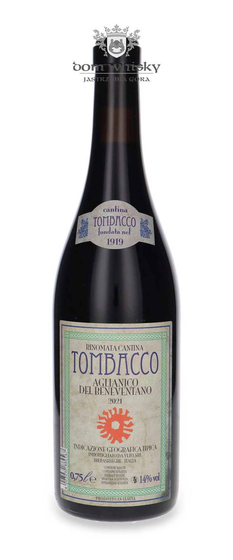 Tombacco Aglianico del Beneventano 2021 14% 0.75l Wine Italy