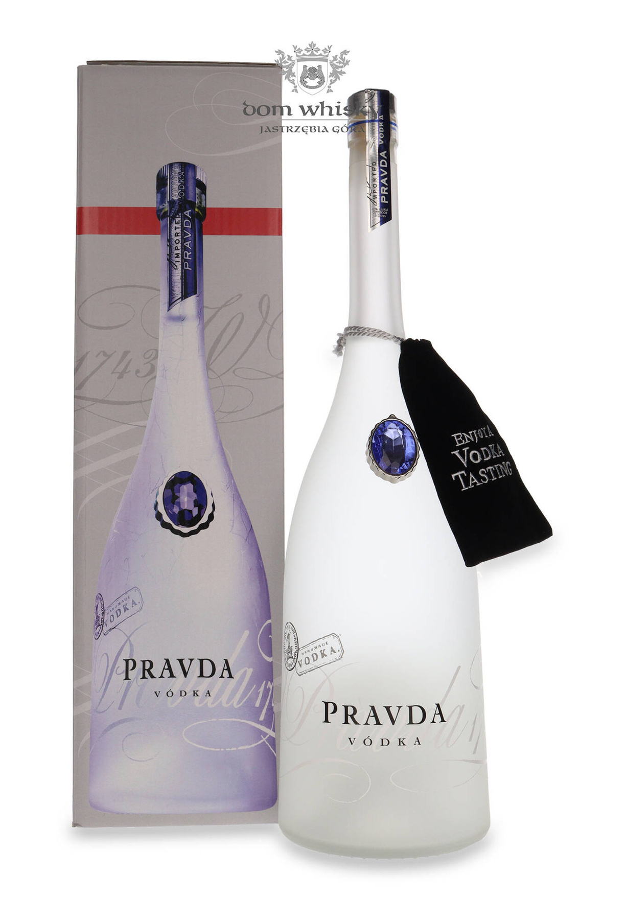 Pravda Vodka 40% 3.0l - Vodka Large Capacities