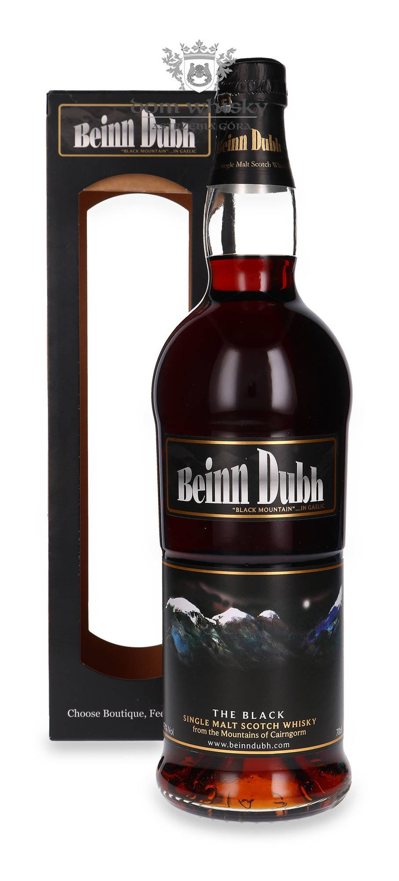 Beinn Dubh the Black 43% Single Malt Scotch 0,7l