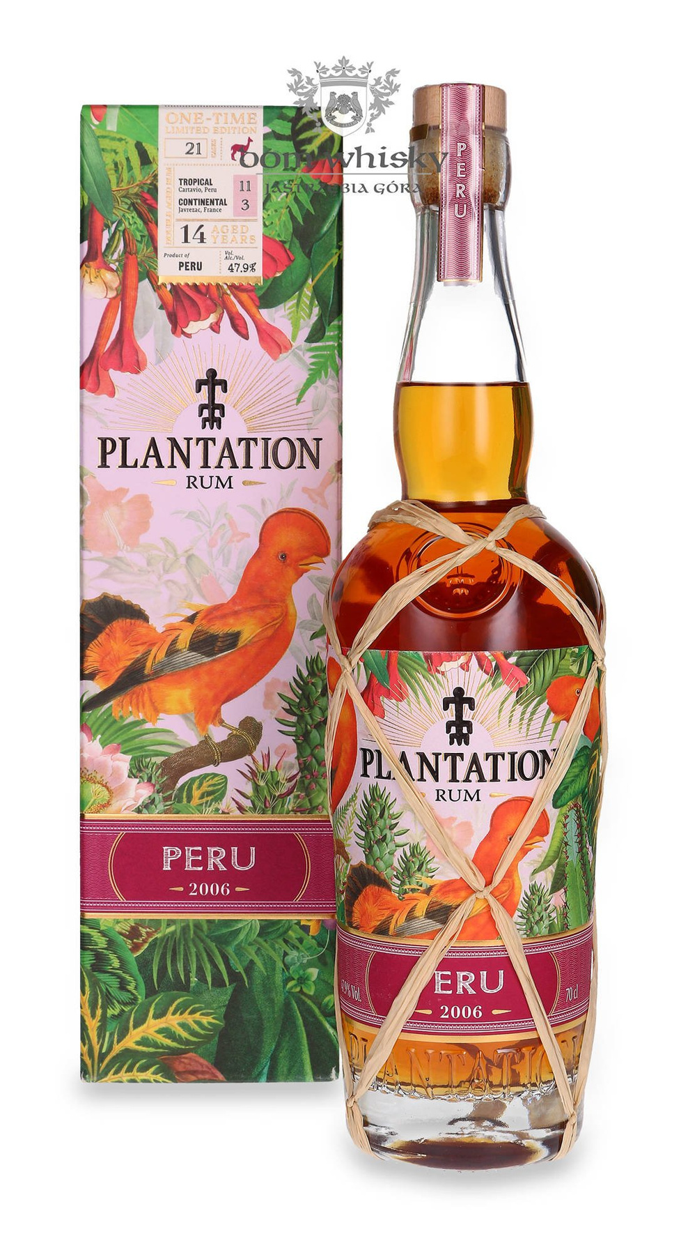 Plantation Rum Peru 2006 Limited Edition 47,9% 0,7l Rum