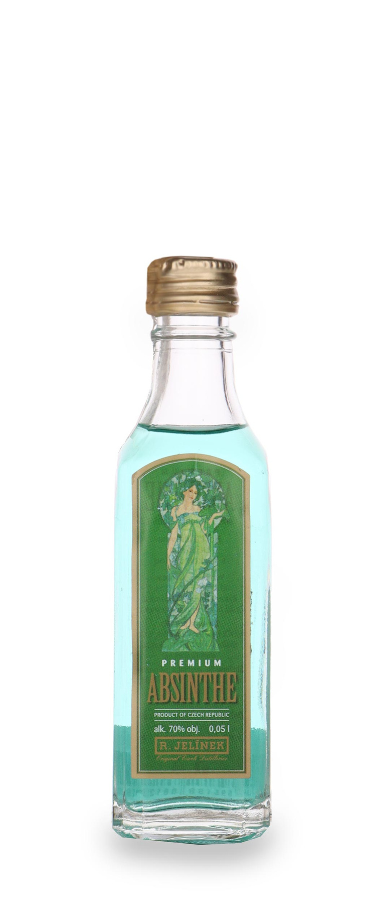R.Jelinek Premium Absynth /miniaturka/ 70% / 0,05l | Dom Whisky