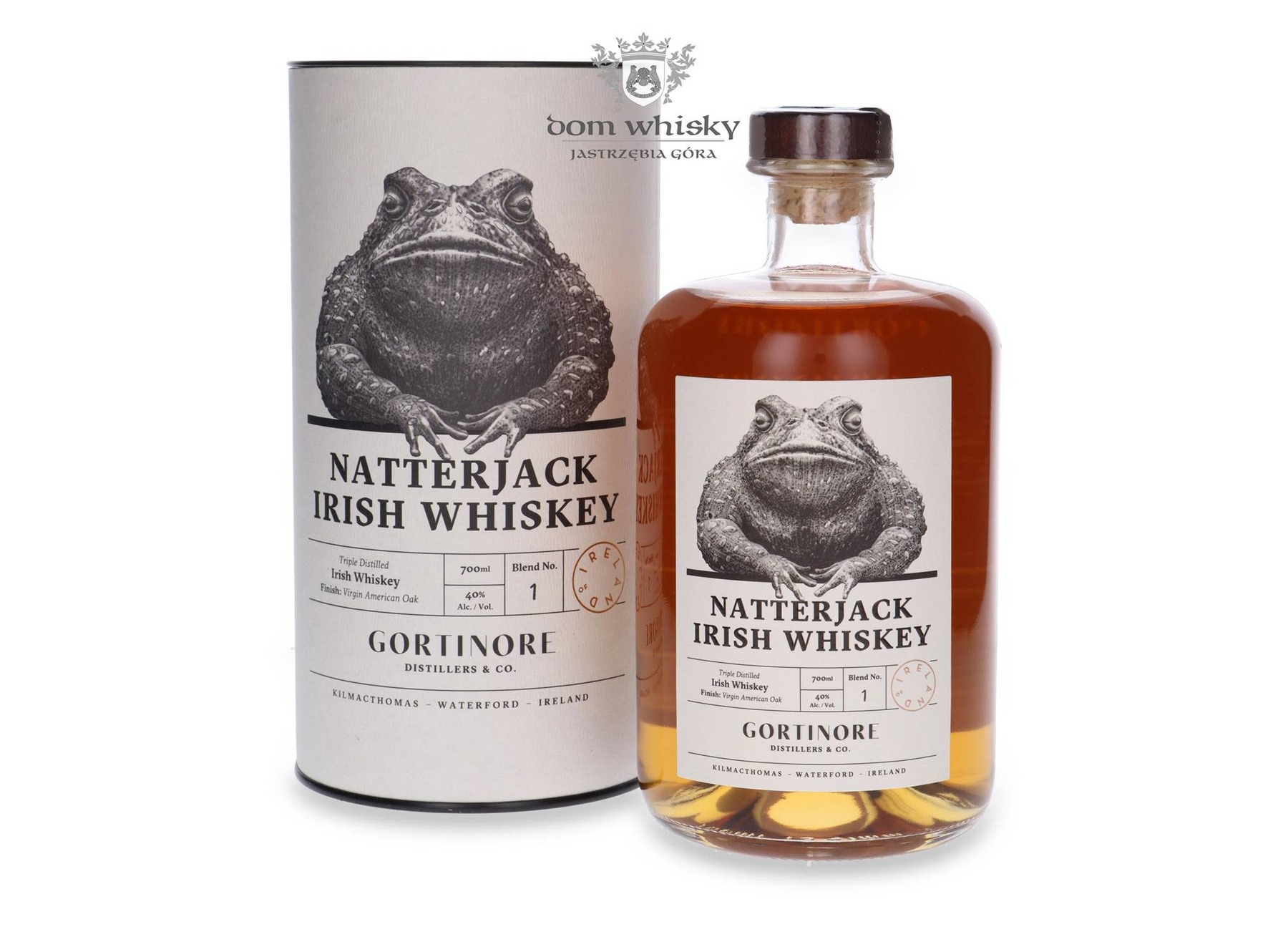 Natterjack Irish Whiskey Tuba 40% 0.7l - Irish Blended Whiskey
