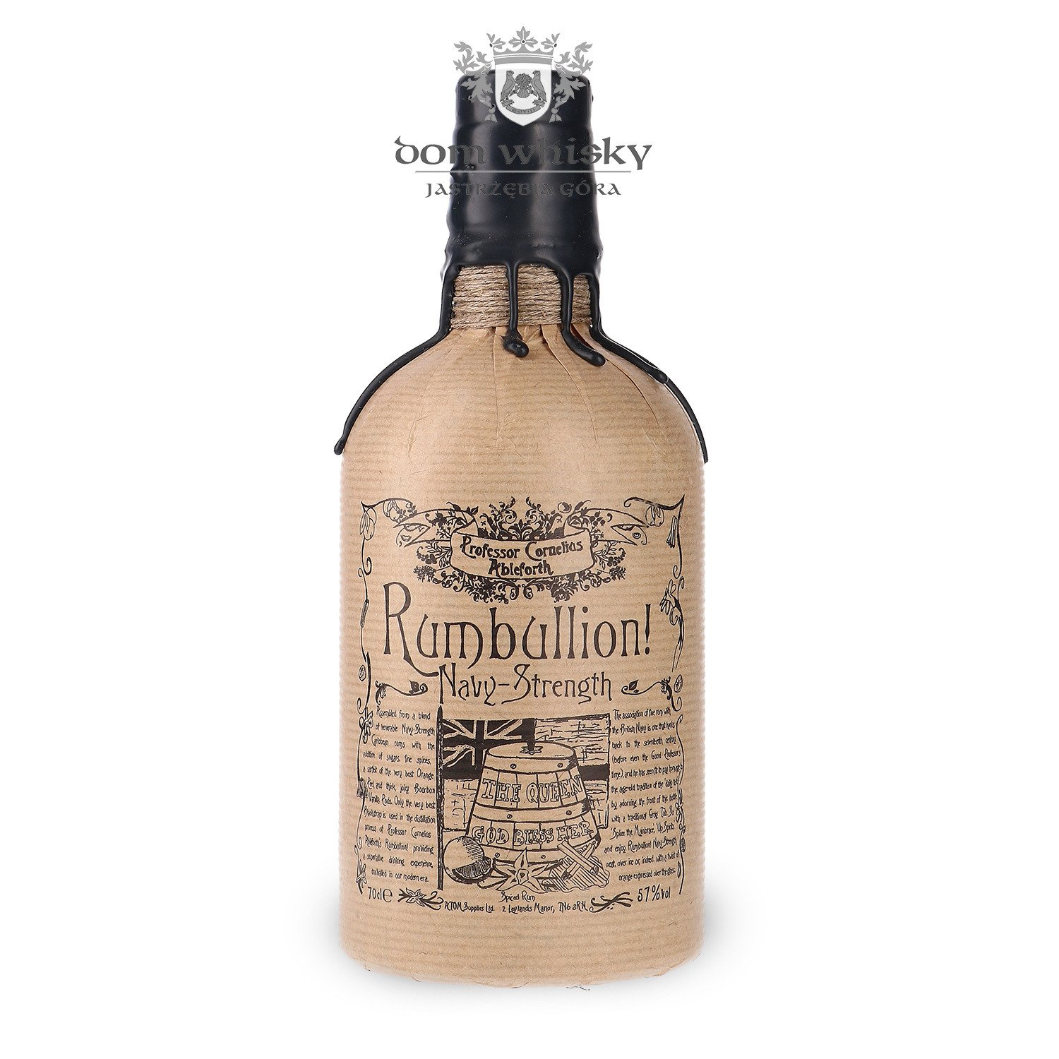 Rumbullion! Navy Strength Rum 57% - Ableforth's 0.7l