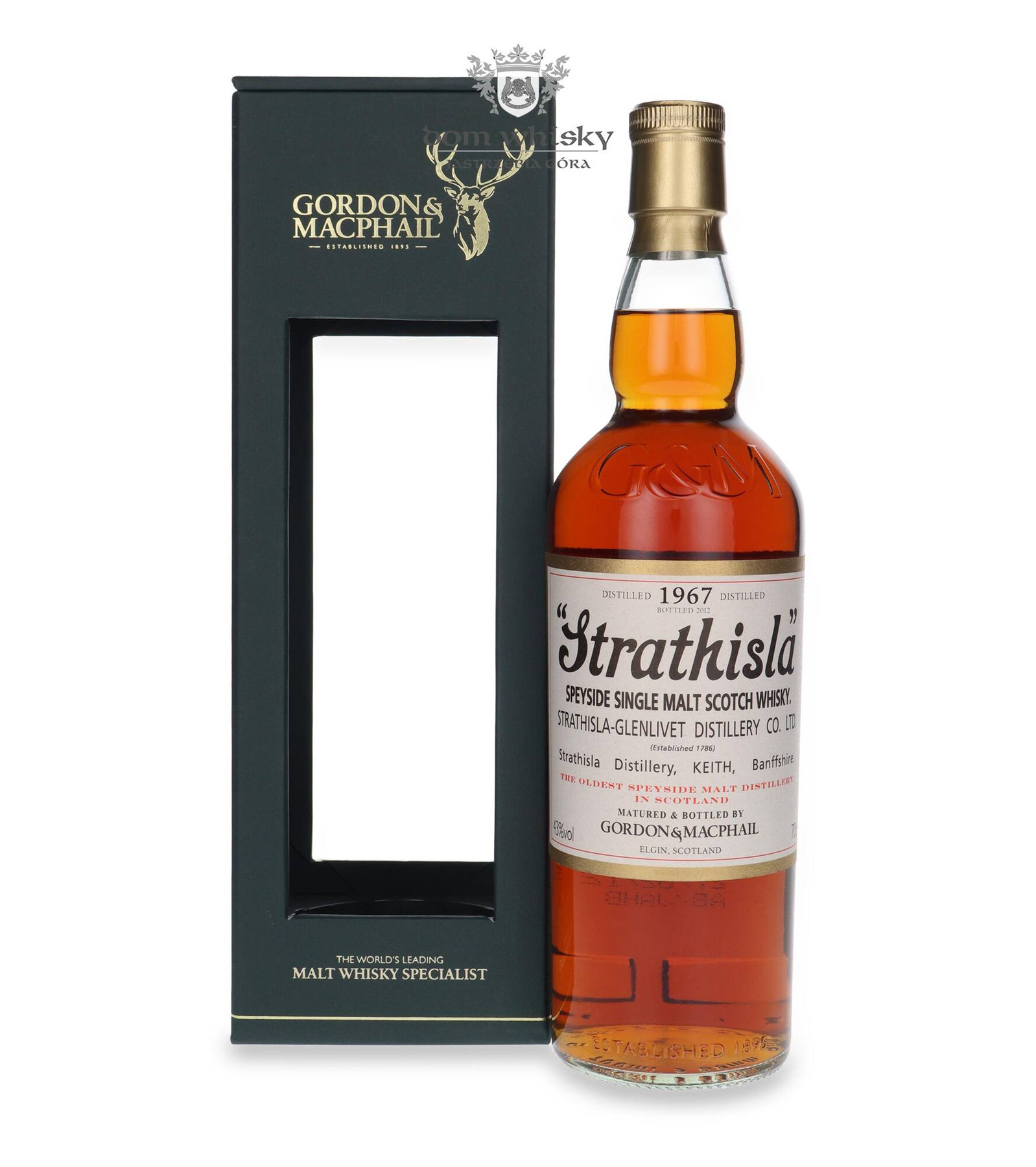 Strathisla 1967 Bottled 2012 Gordon & MacPhail 43% 0.7l