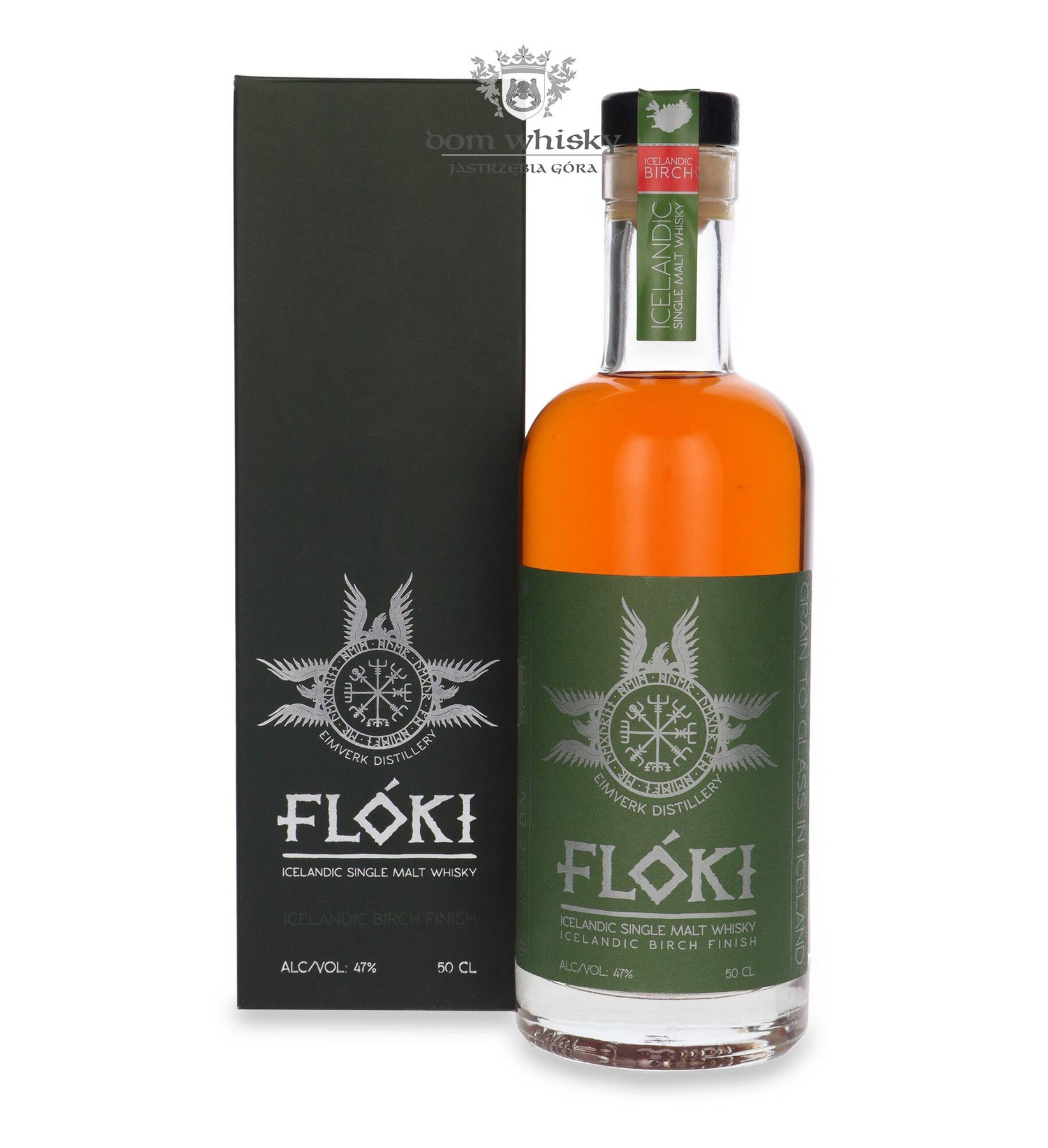 Flóki 3 Year Old Icelandic Single Malt Birch Finish 47% 0.5l