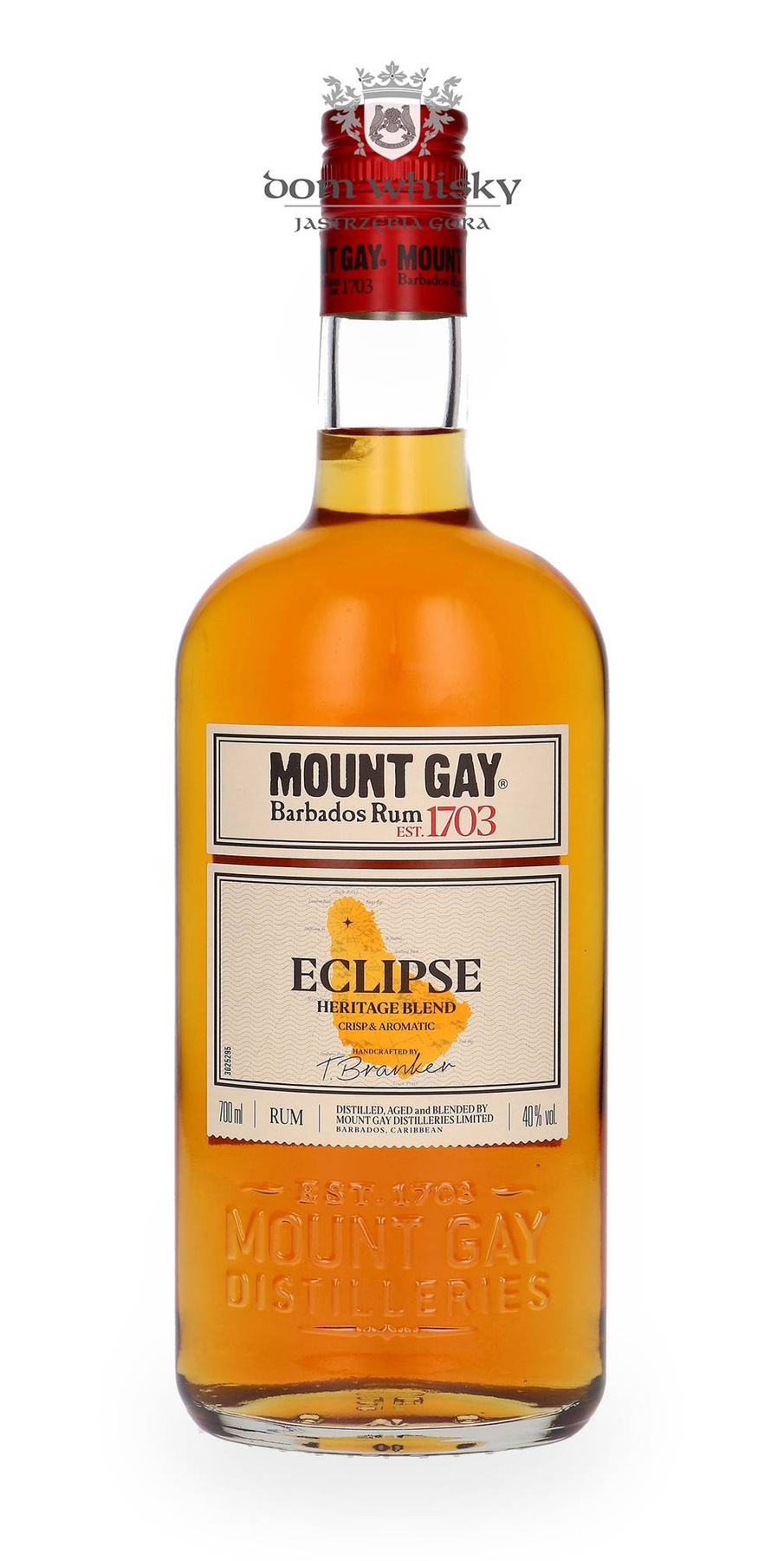 Mount Gay Eclipse Rum (Barbados) / 40% / 0,7l + kubek w prezencie ...