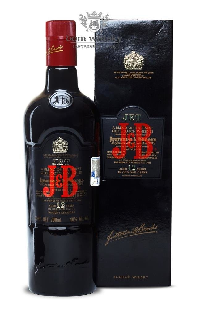 J&B Jet 12 Year Old Blended Scotch Whisky 40% 0.7l