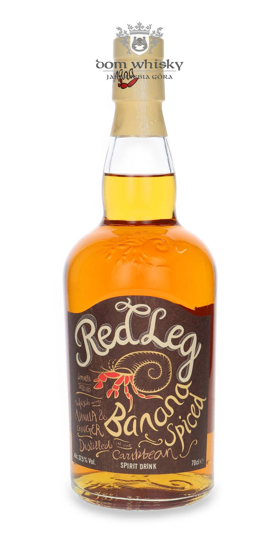 RedLeg Banana Spiced Caribbean Spirit Drink 37.5% 0.7l Rum