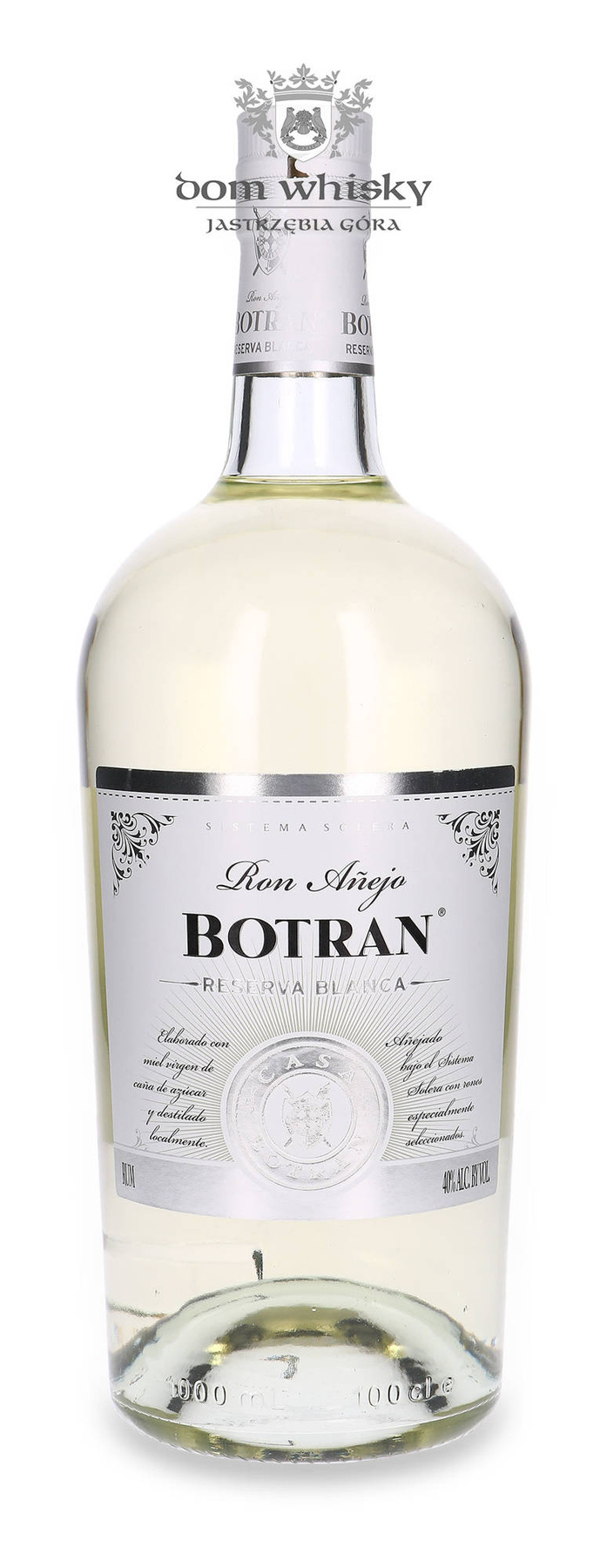 Ron Botran Reserva Blanca Rum 40% 1.0l - Guatemala Rum