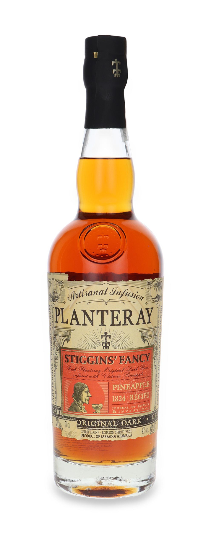 Planteray Stiggins Fancy Pineapple Rum 40% 0.7l