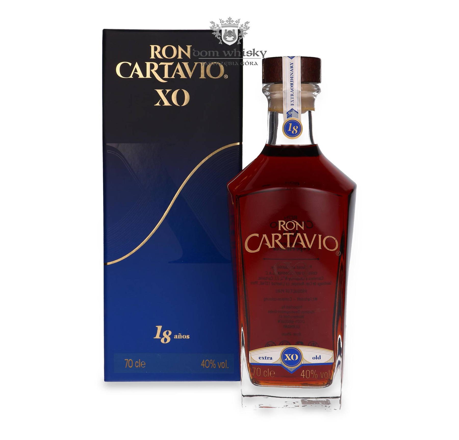 Cartavio XO 18 Year Old Rum 40% 0.7l