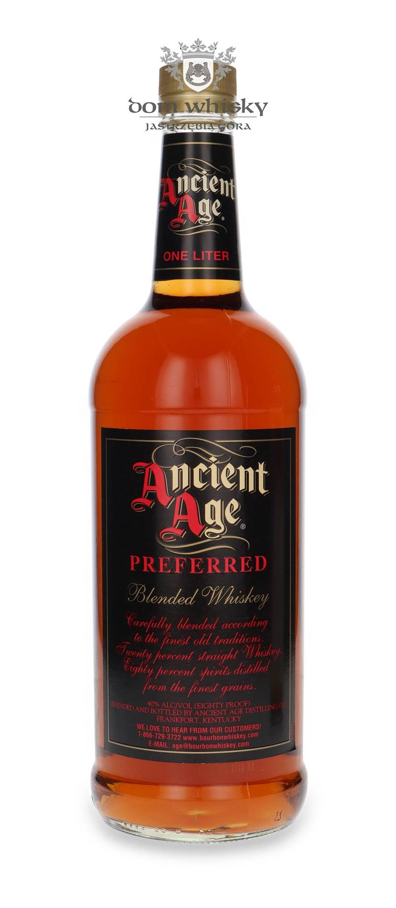 Ancient Age Preferred Blended Whiskey 40% 1L Bourbon USA