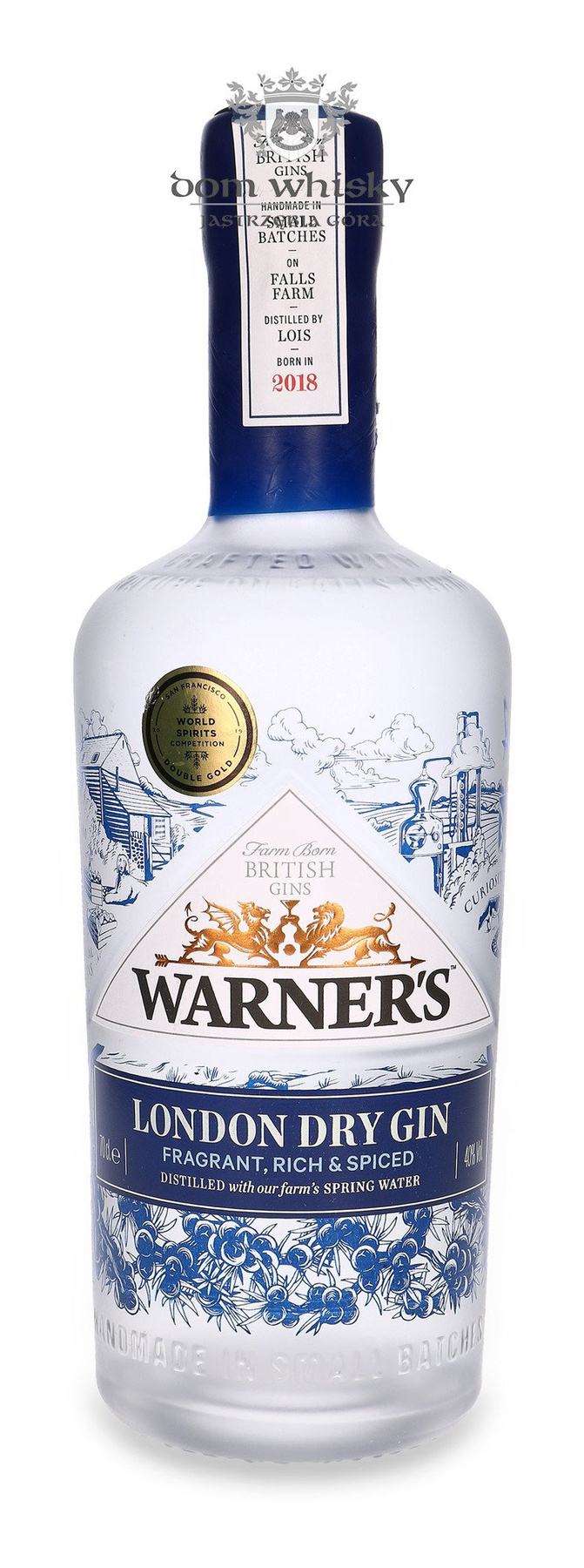 Warner's London Dry Gin 40% 0.7l - Warner's Distillery