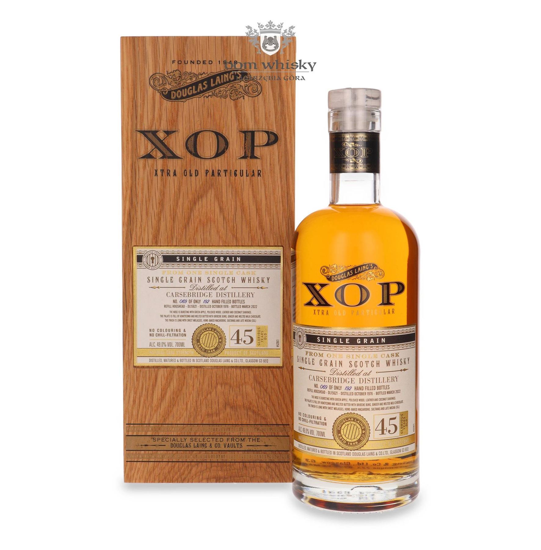 Carsebridge 45YO 1976 XOP Douglas Laing Whisky 49% 0.7l