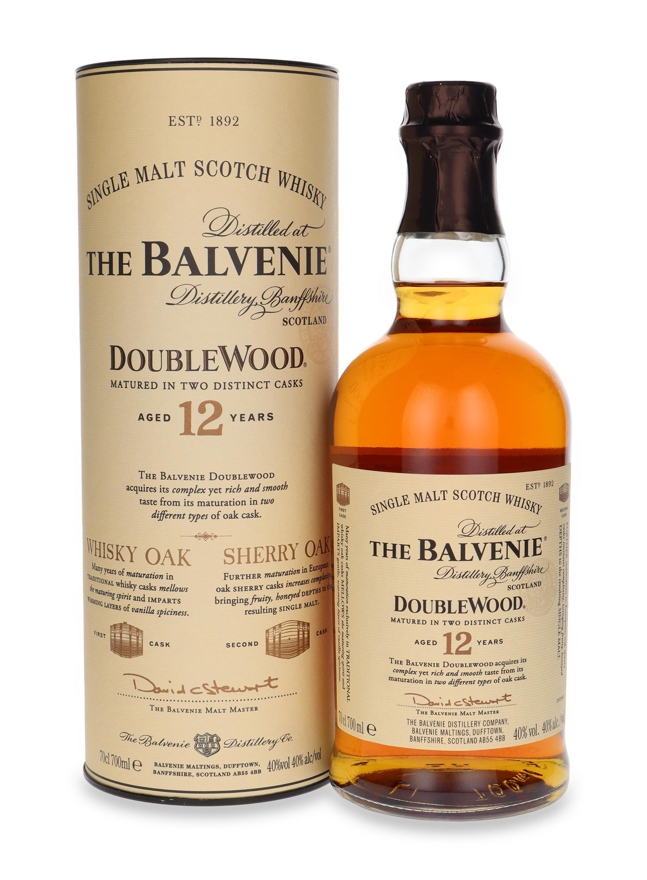 Balvenie Double Wood 12 lat | 40% | 0,7l | Single Malt Whisky