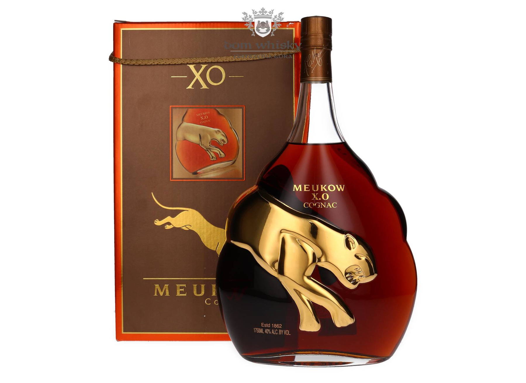 Cognac Meukow XO / 40% / 1,75l | Dom Whisky