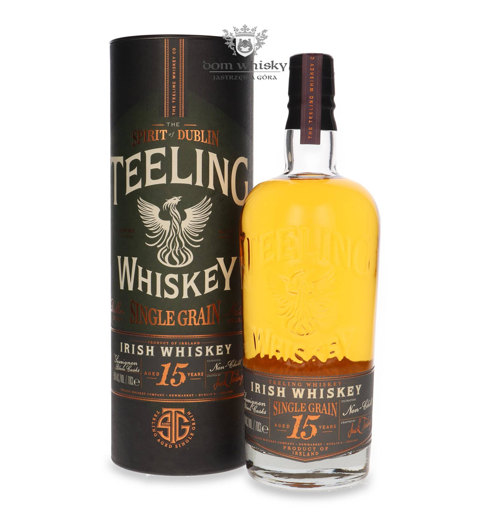 Teeling 15 Year Old Single Grain Irish Whiskey 50% 0.7l