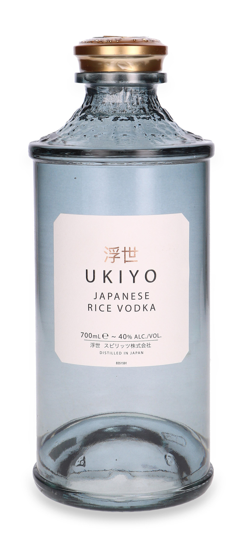 Ukiyo Japanese Rice Vodka 40% 0.7l - Japanese Vodka