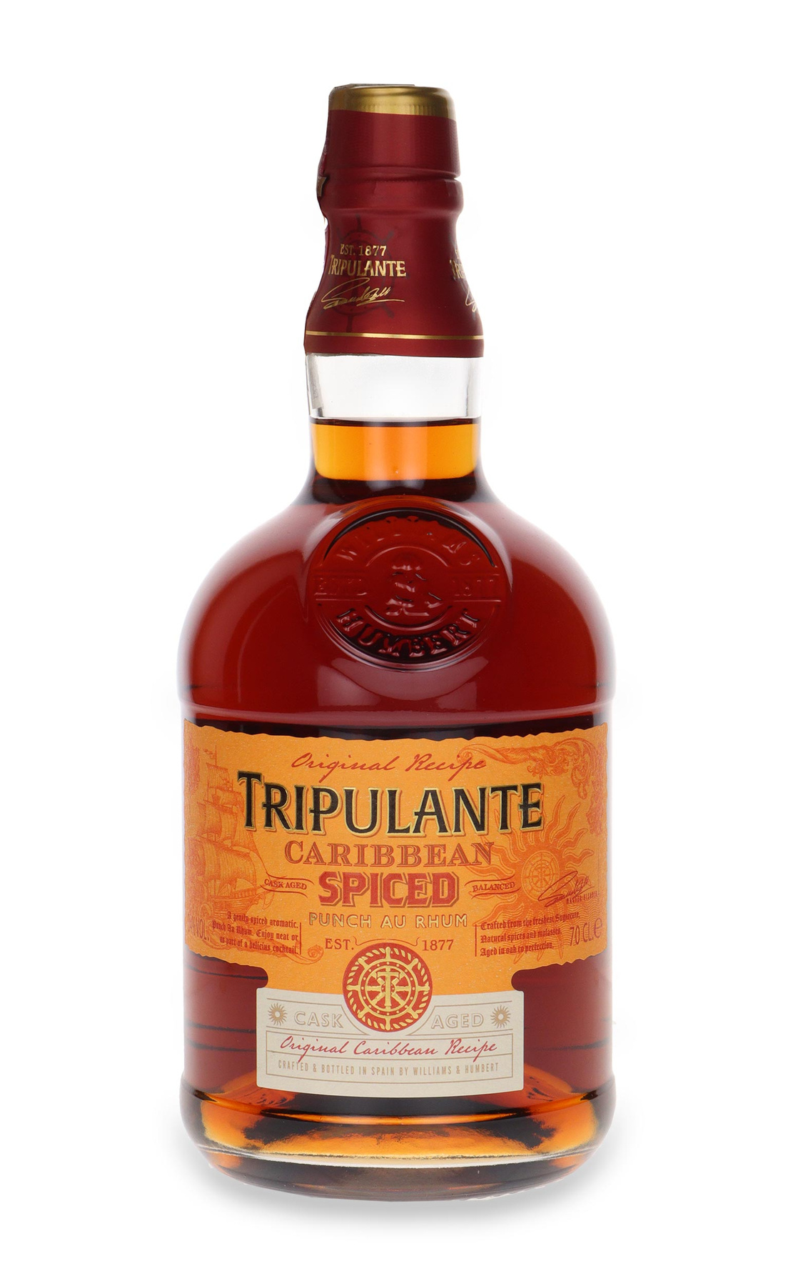 Tripulante Caribbean Spiced Rum 34% 0.7l Caribbean Rum