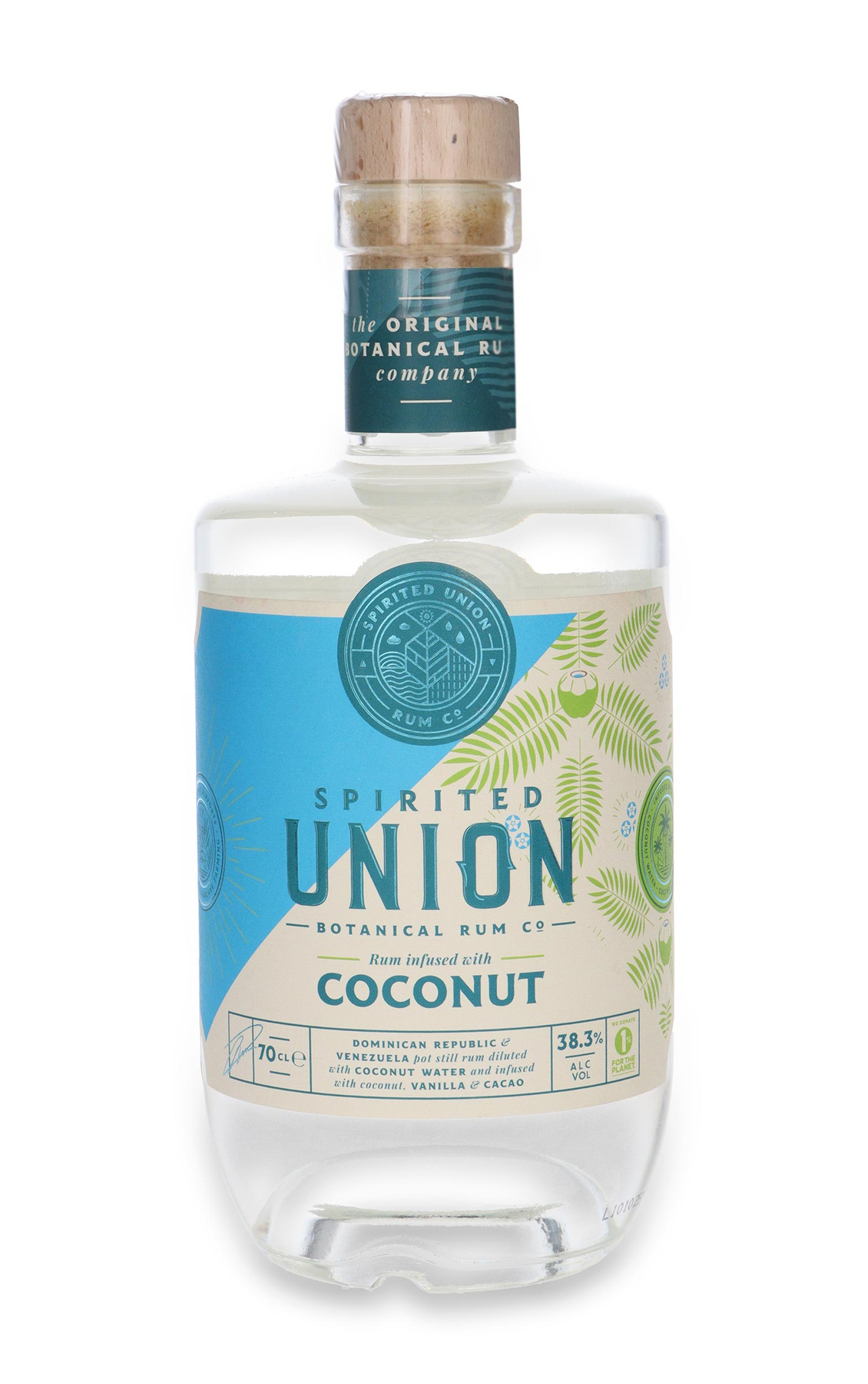 Rum Union Organic Coconut Rum / 38,3% / 0,7l | Dom Whisky