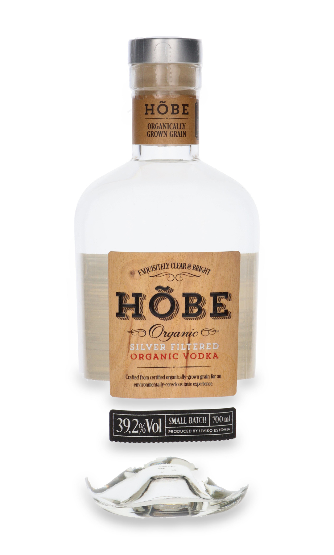 Wódka Hobe Organic Silver Vodka / 39,2% / 0,7l | Dom Whisky