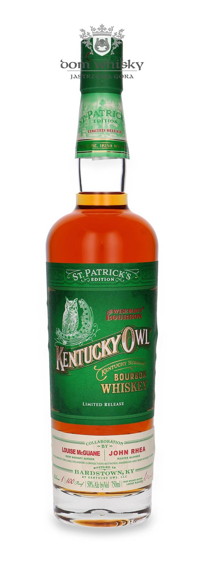 Kentucky Owl Straight Bourbon St. Patrick's Edition 50% 0.75l