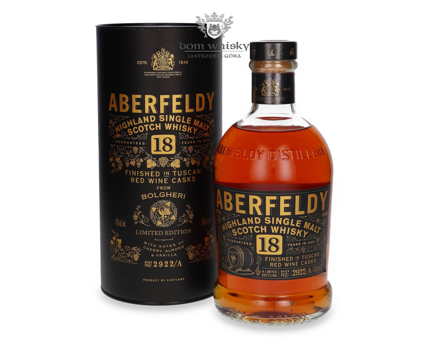 Aberfeldy 18 YO Tuscan Red Wine Casks 43% 0.7l Whisky