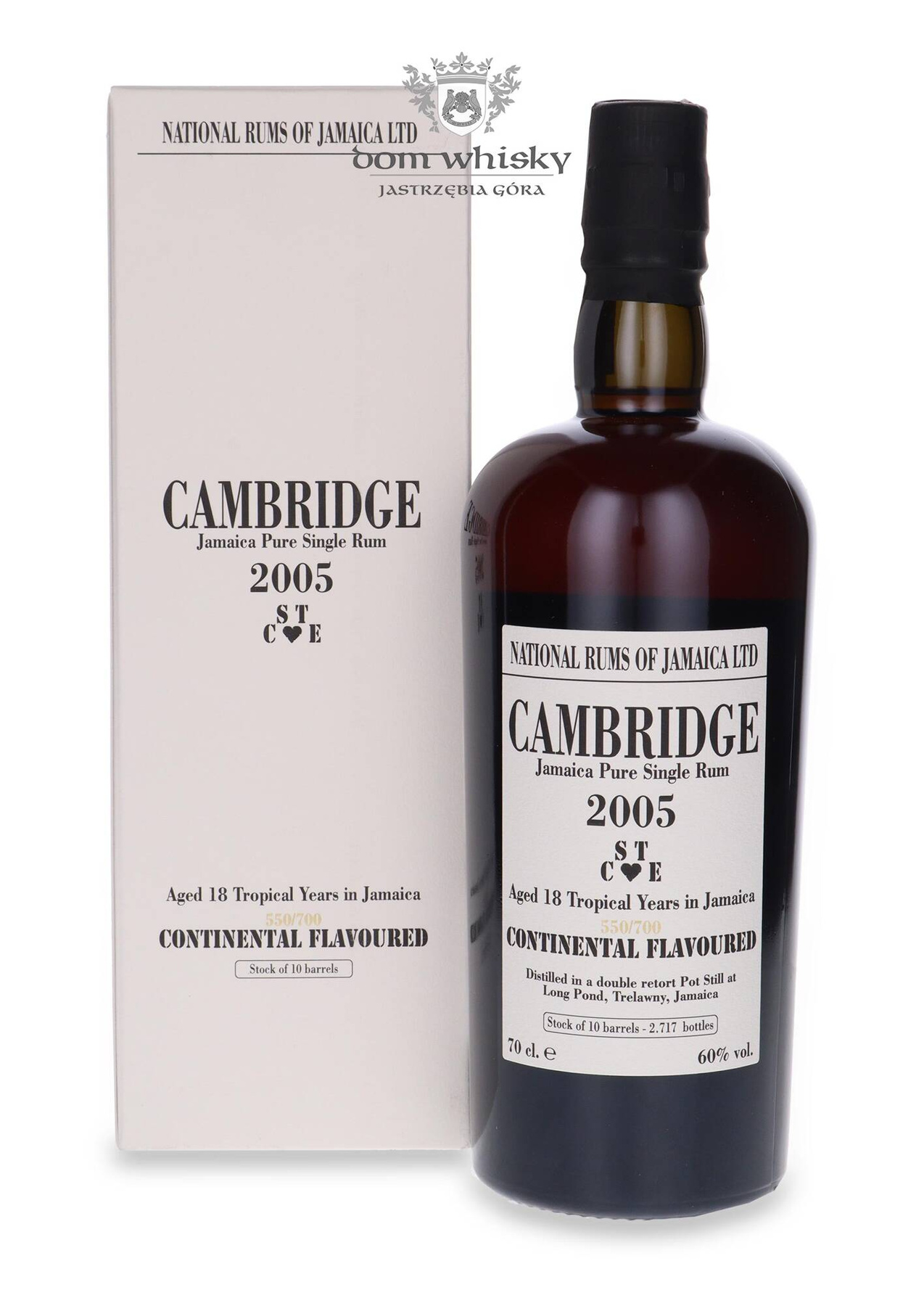 Velier Jamaica Rum Cambridge 18yo 2005 60% 0,7l