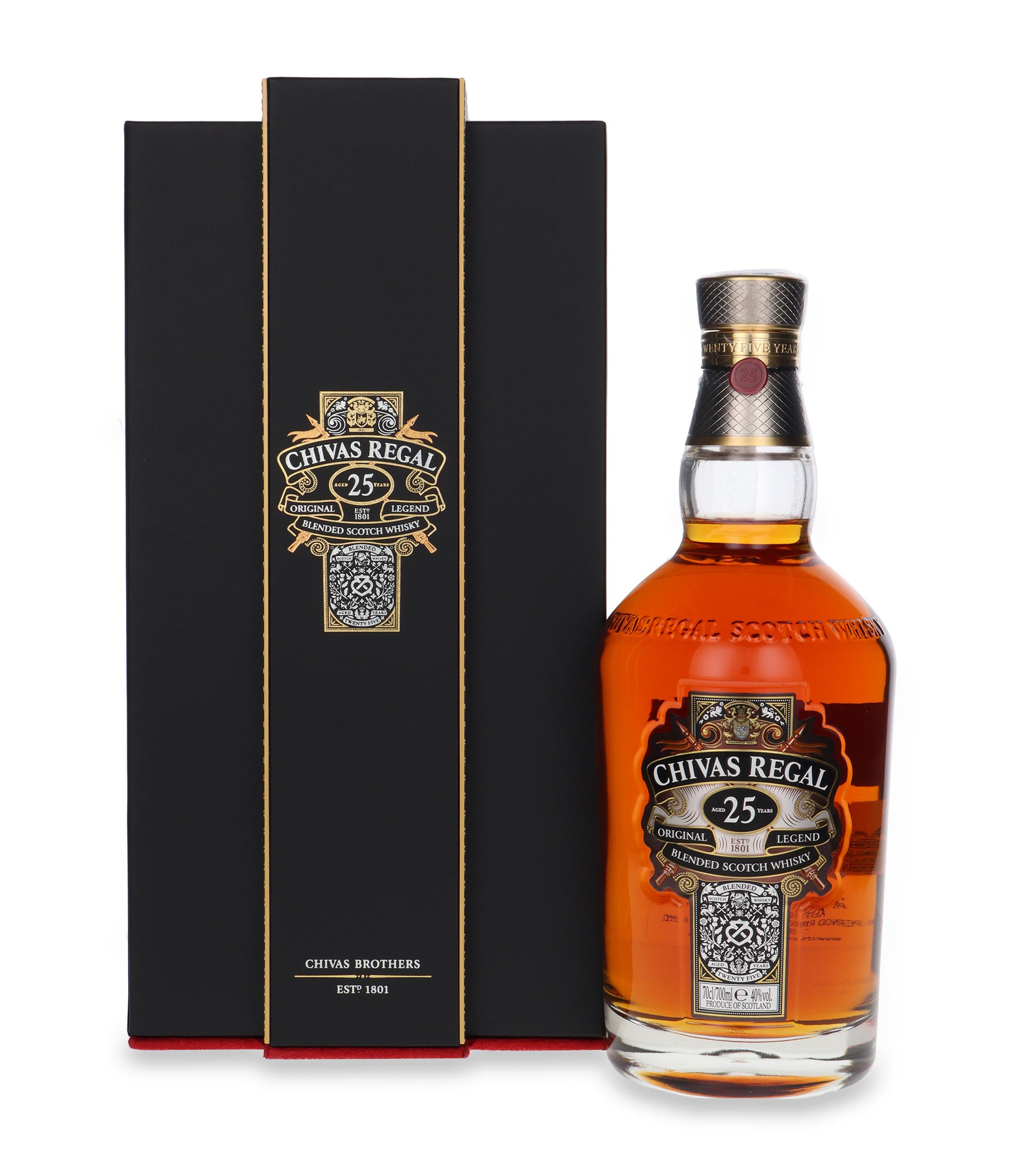Chivas Regal 25 Year Old Scotch Whisky 40% 0.7l Blended