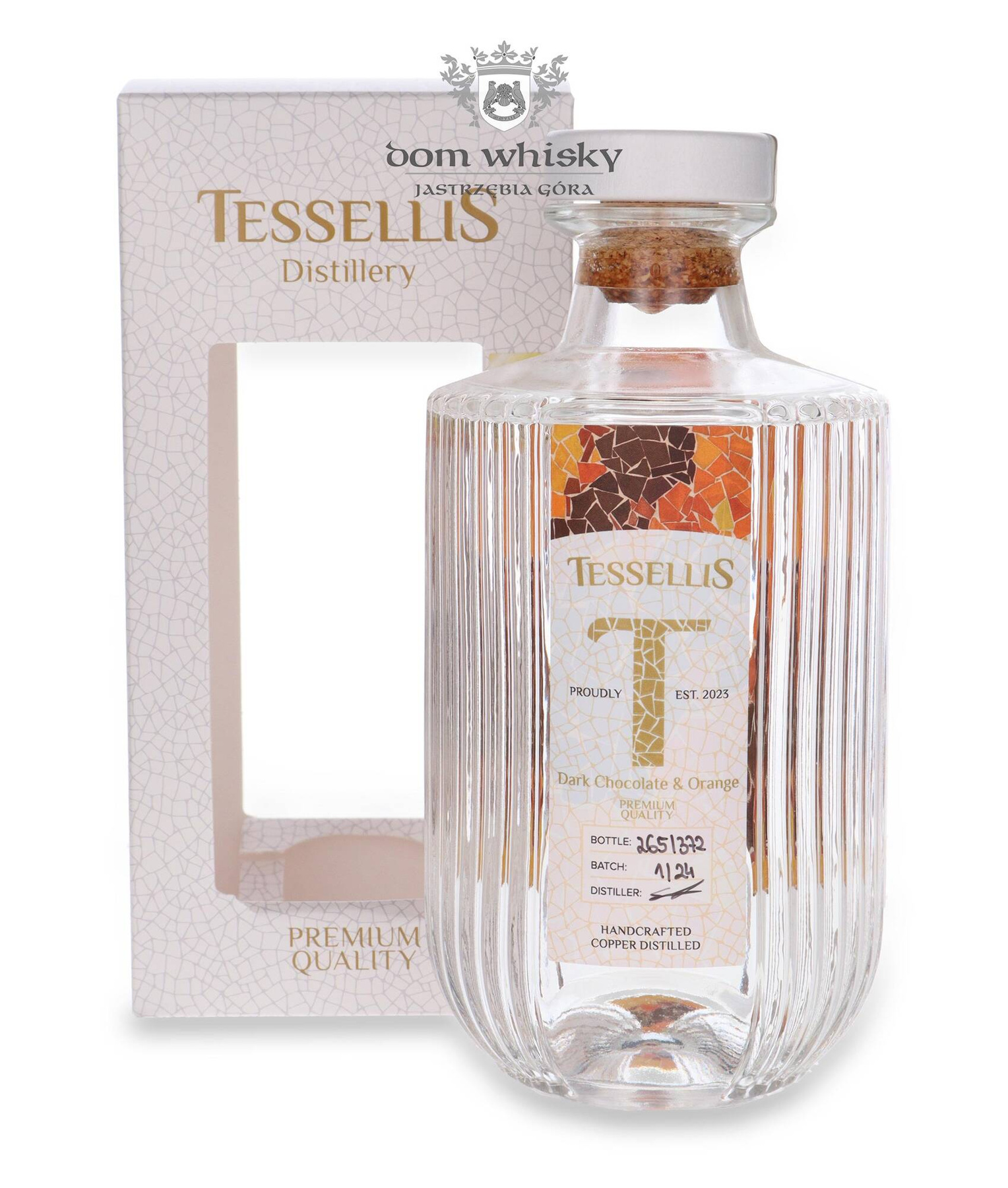 Wódka Tessellis Dark Chocolate & Orange 40% 0,7l