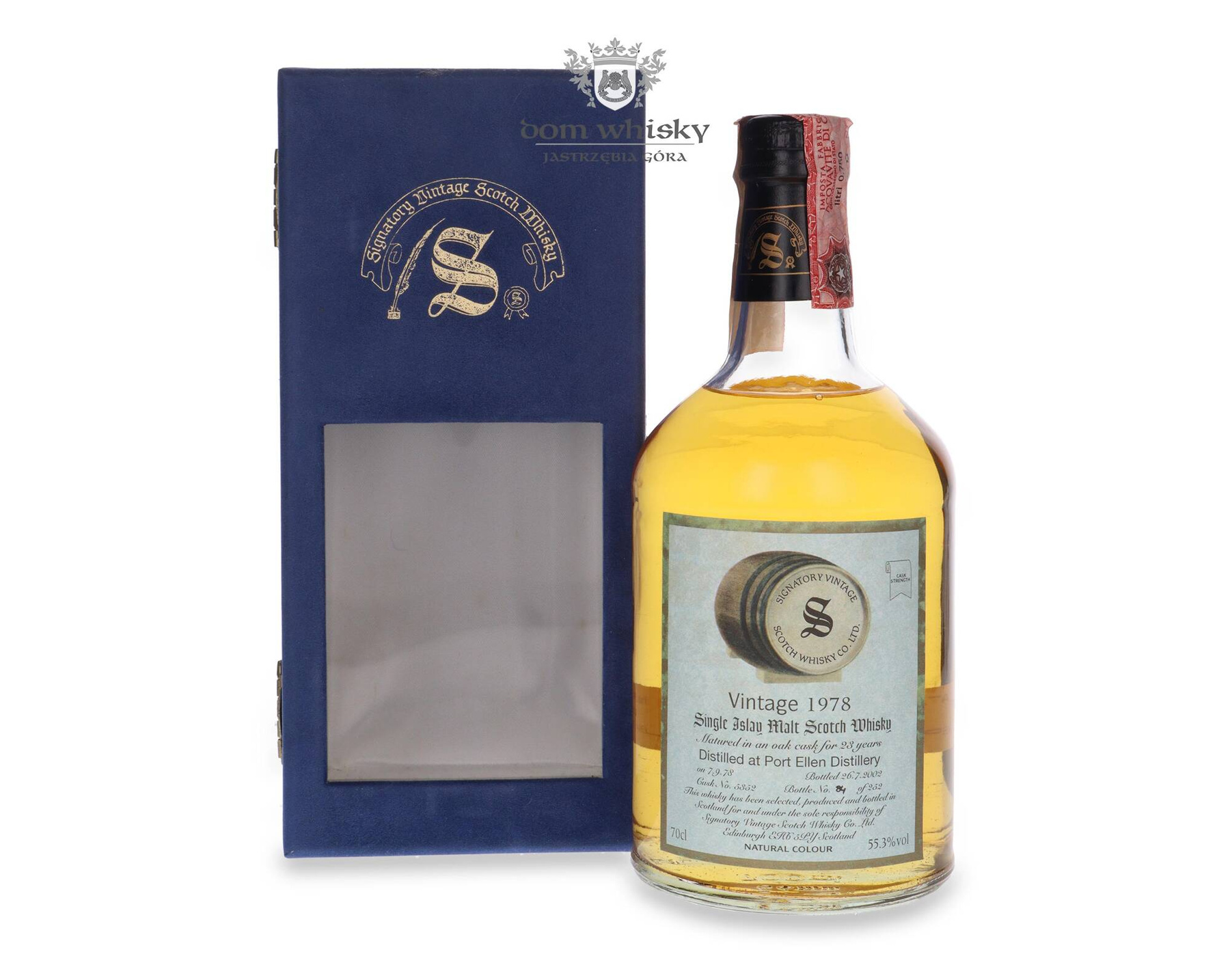 Port Ellen 23YO 1978 Signatory Vintage Single Malt 57.4% 0.7l
