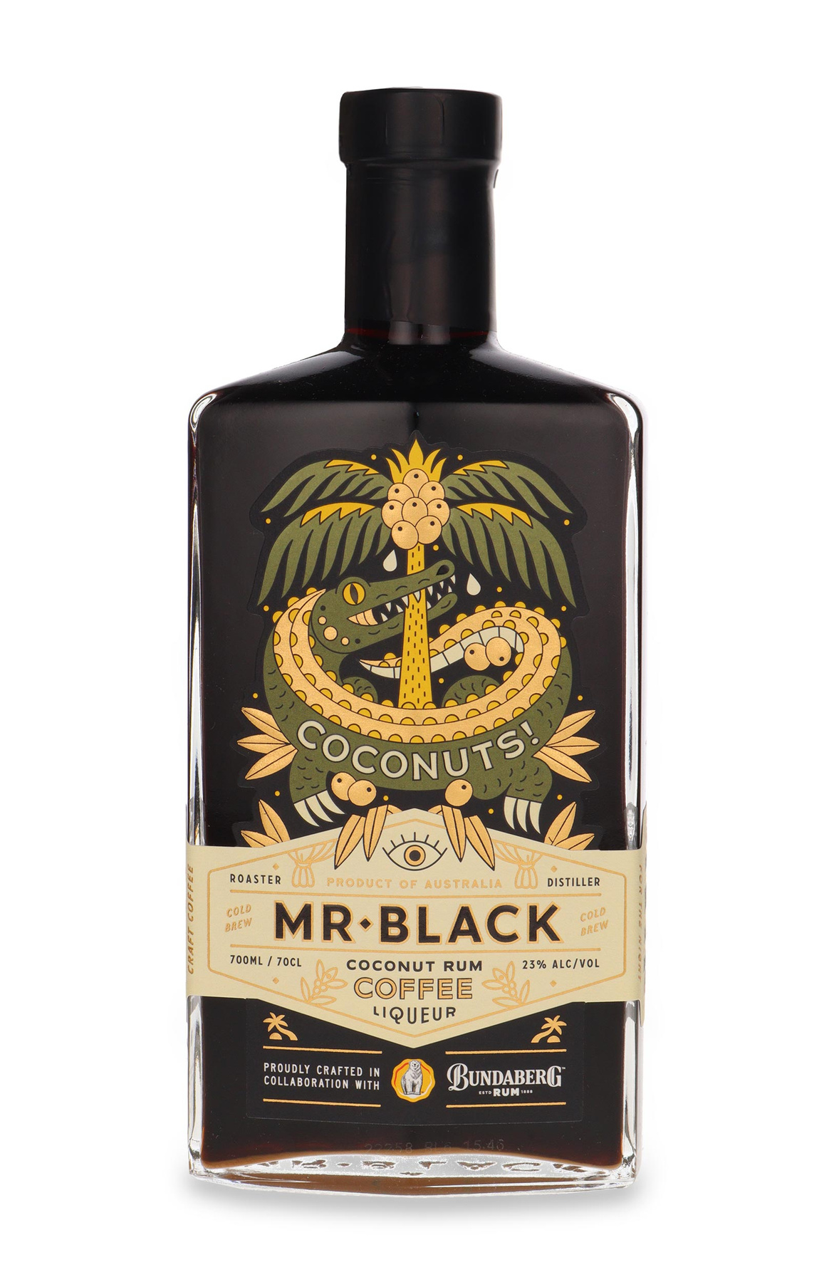 Mr Black Coconut Rum Coffe Liqueur / 23% / 0,7l | Dom Whisky