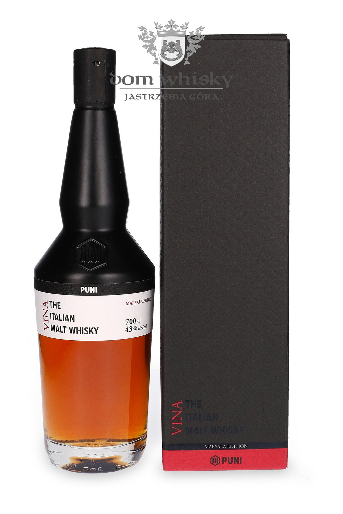 Puni Vina Marsala Edition 43% 0.7l Italy - Single Malt Whisky