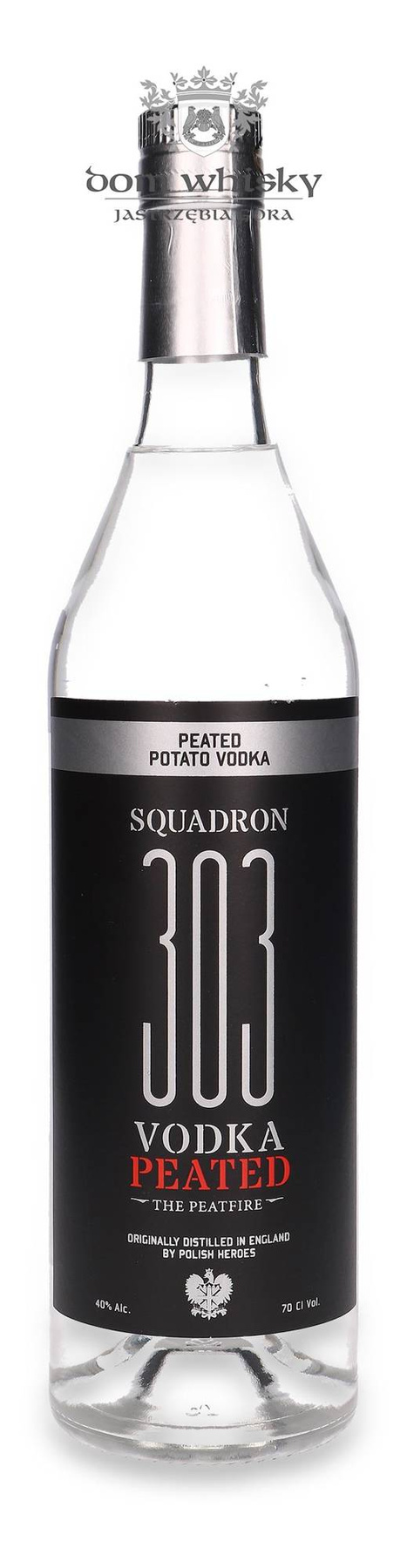 Squadron 303 Vodka Peated 40% 0.7l - RAF History, World War II