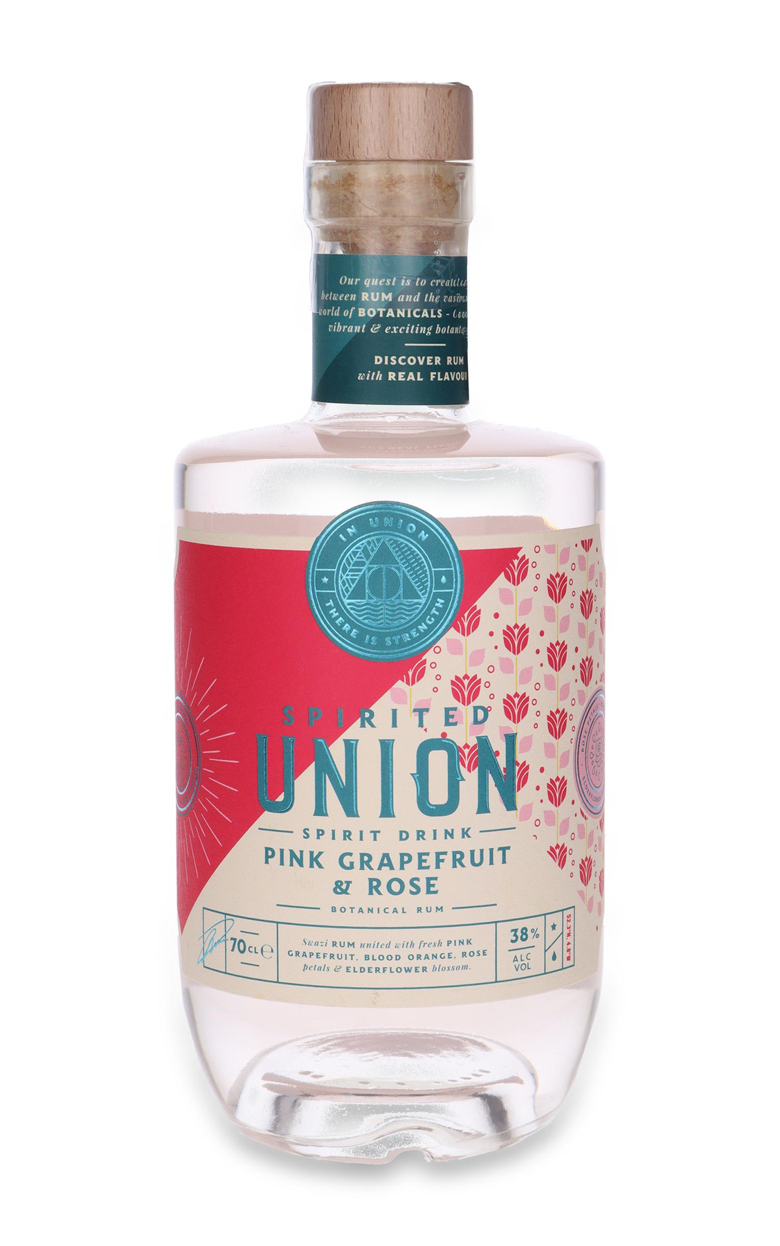 Union Rum Pink Grapefruit & Rose 38% 0.7l Amsterdam