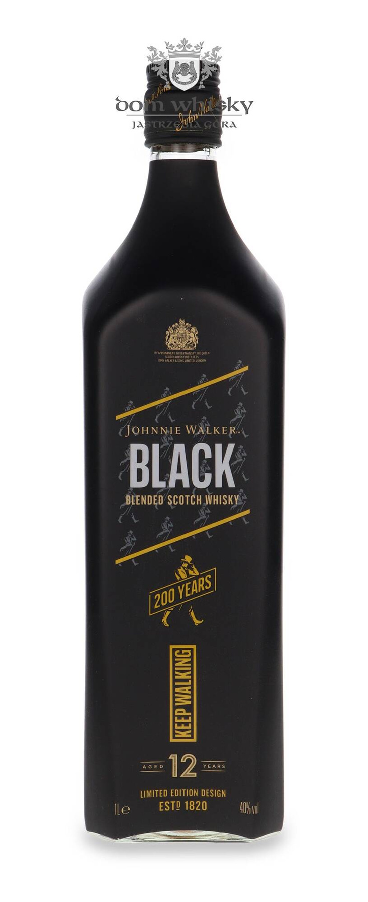 Johnnie Walker Black Label 12yo 200 Years 40% 1.0l Whisky