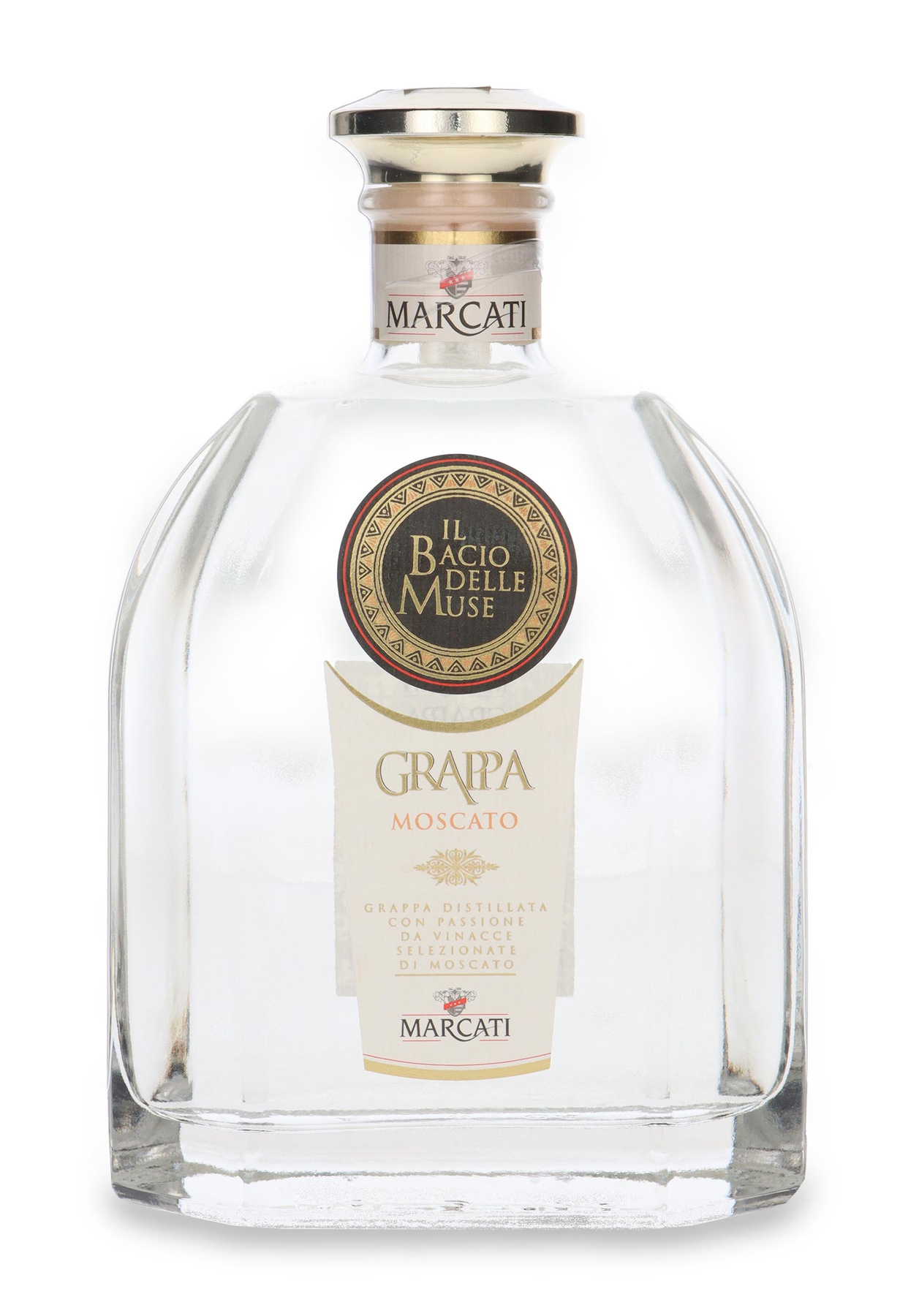 Marcati Grappa Moscato 40% 0.7l - Italian Grappa Online