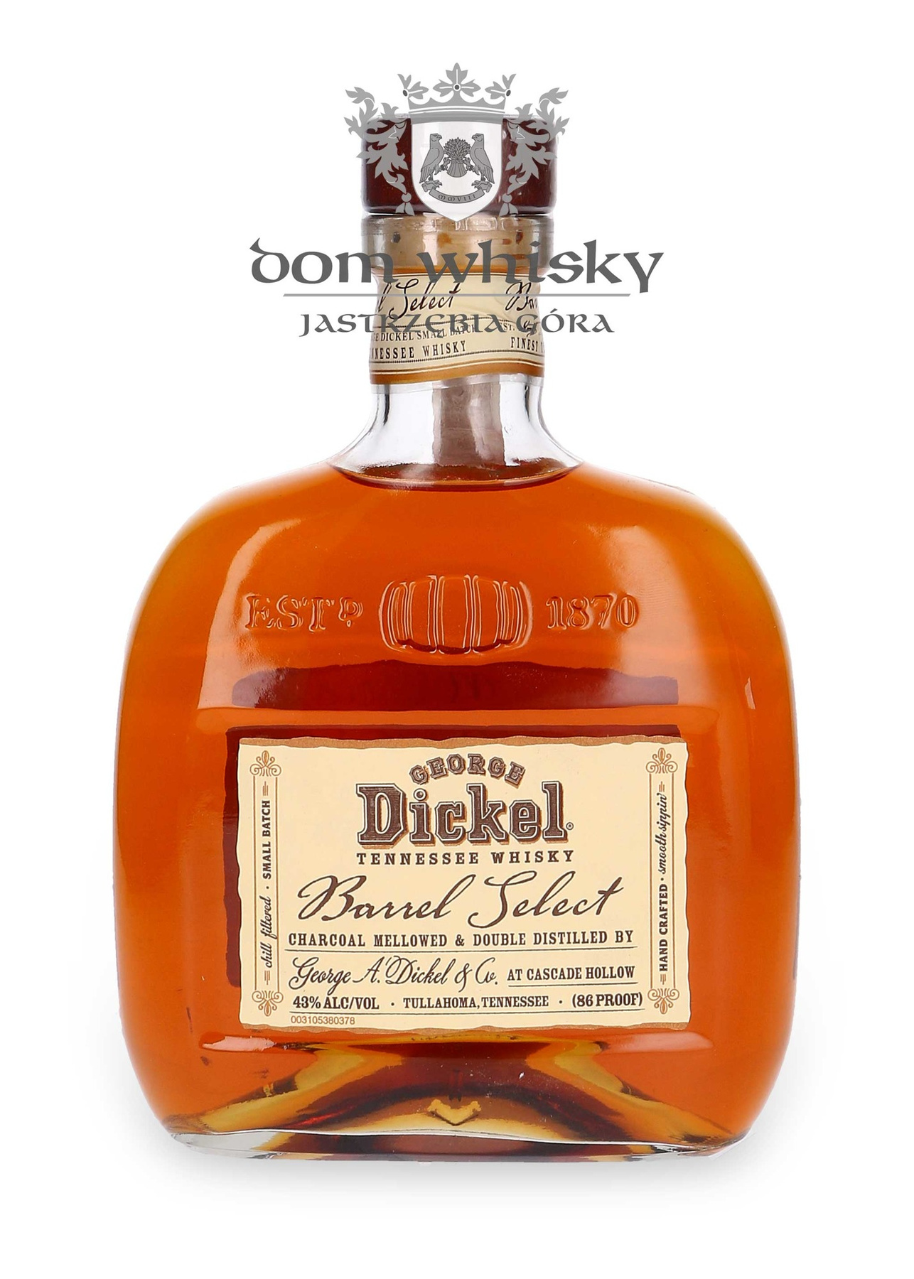 George Dickel Tennessee Whisky Barrel Select 43% 0.75l | House of Whisky