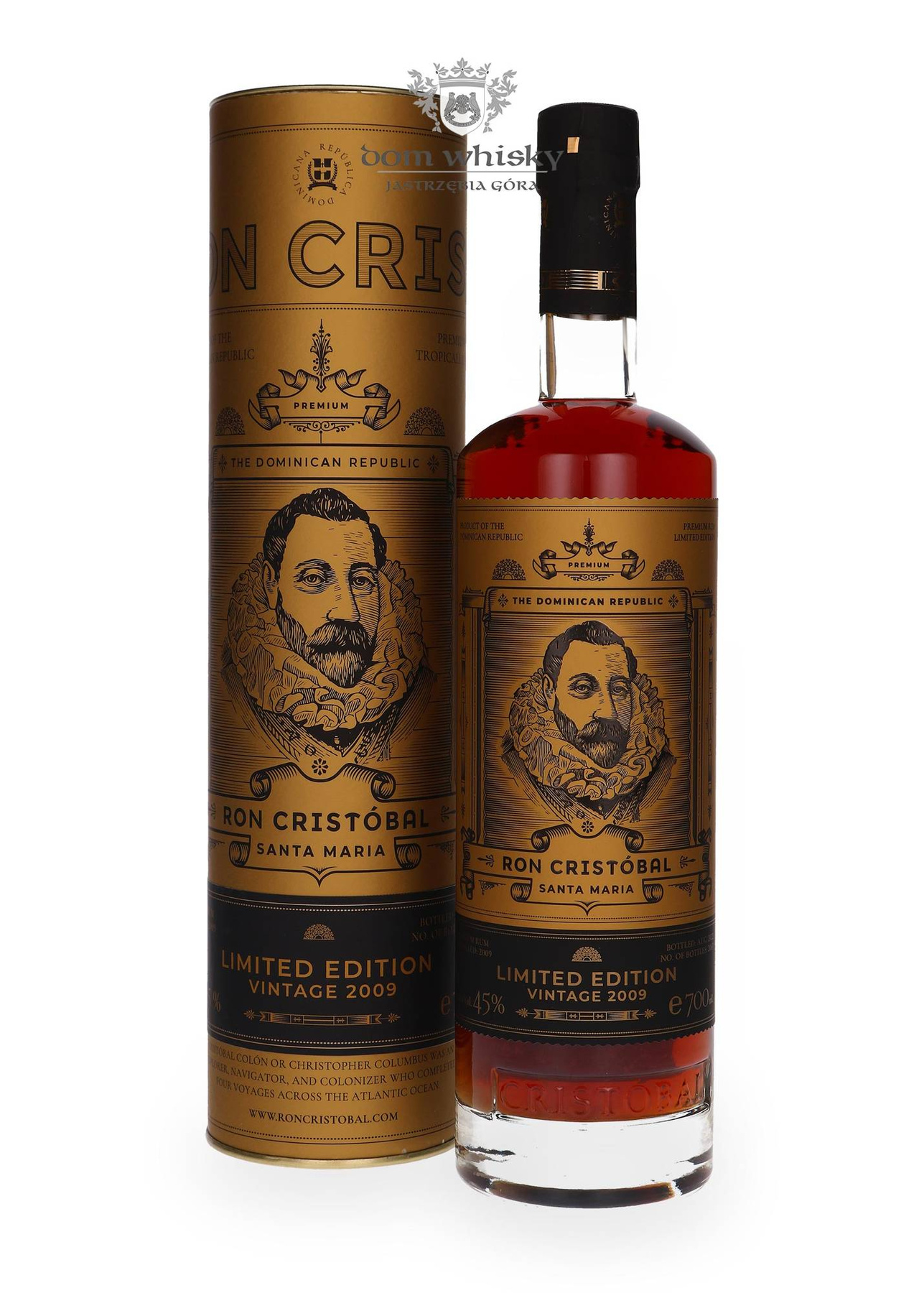 Ron Cristobal Vintage 2009 Rum 45% 0,7l Dominicana