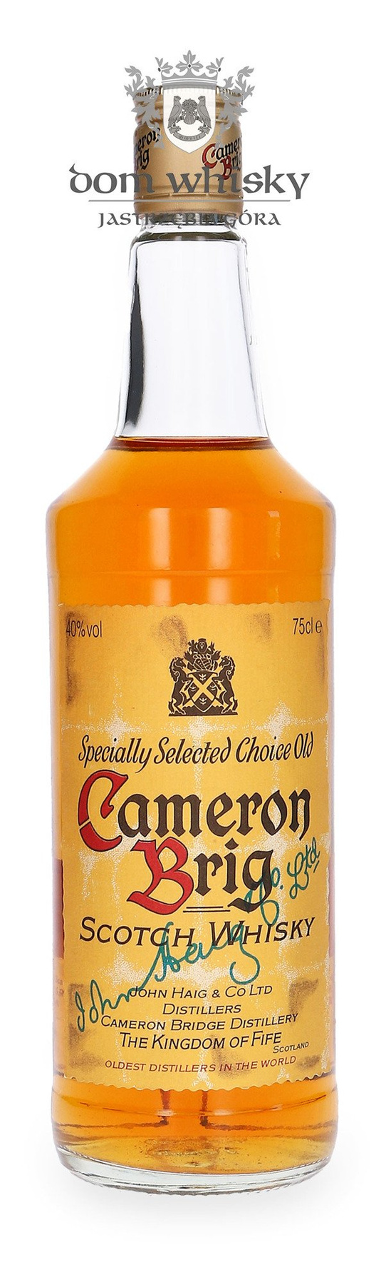 Cameron Brig Single Grain Whisky 40% 0,75l - Szkocja | Dom Whisky