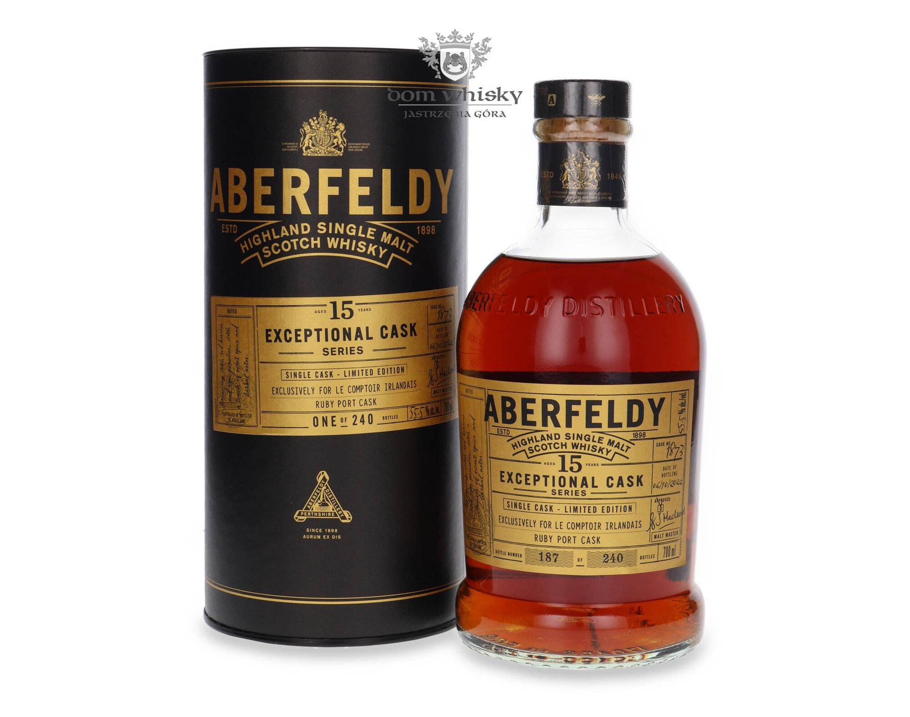 Aberfeldy 15 YO Port Cask Series 55,5% 0,7l Scotch Whisky
